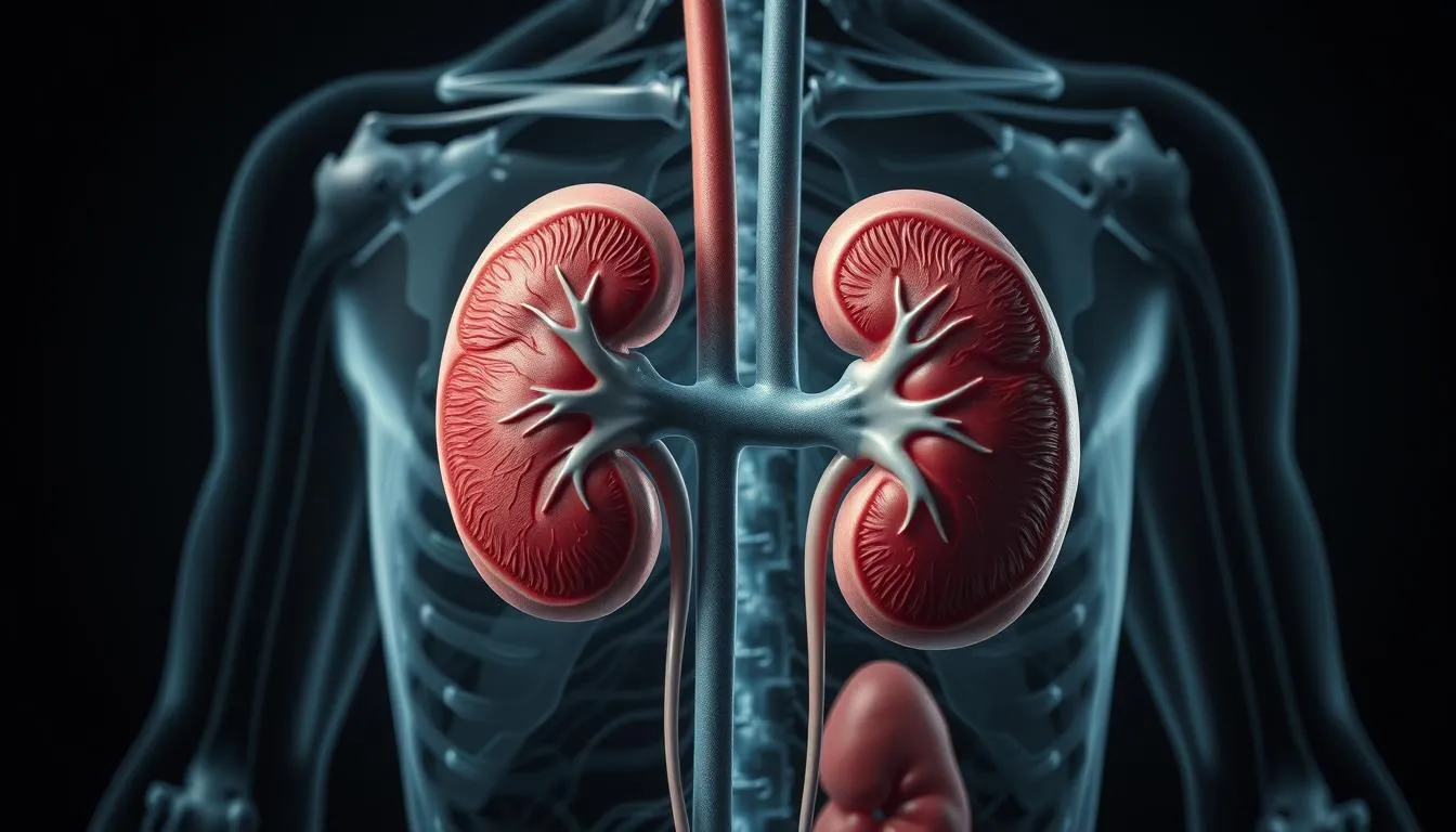 Wo liegen die Nieren - Anatomie des Harnsystems