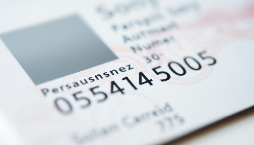 Wo steht die Personalausweisnummer im deutschen Ausweis