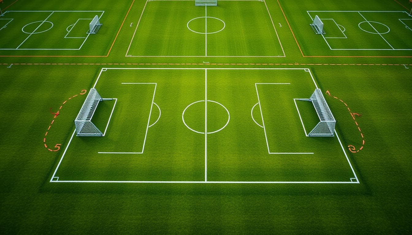 Wie groß ist ein Fußballfeld - Alle Maße im Überblick
